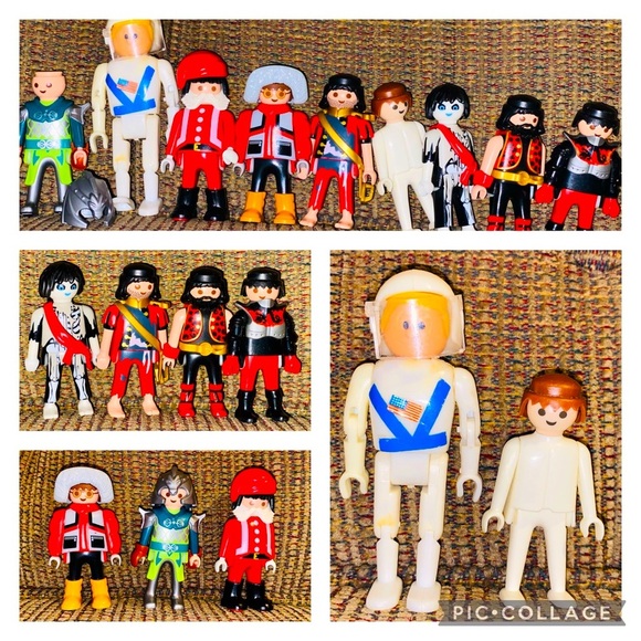 Vintage | Toys | Vintage Playmobil Figures 7s 80s00s 9 In Total | Poshmark